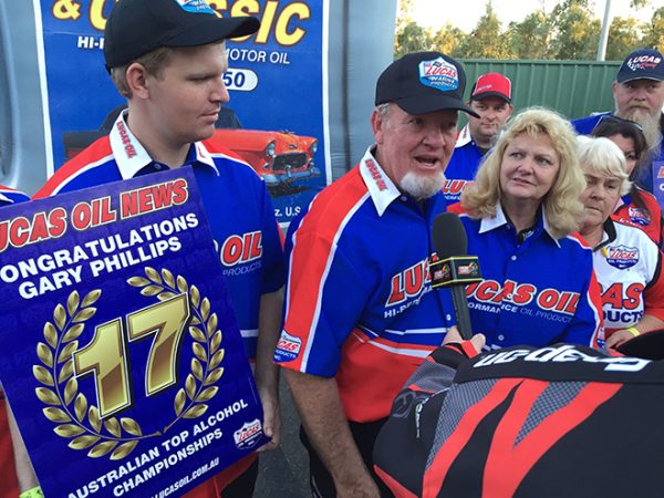 Gary Phillips seals record 17th Top Alcohol title - ANDRA