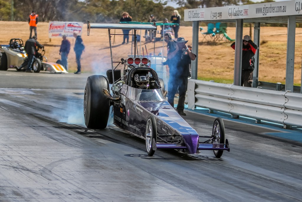 RACE DAY STAGE SET FOLLOWING SUNSET STRIP NATS QUALIFYING - ANDRA