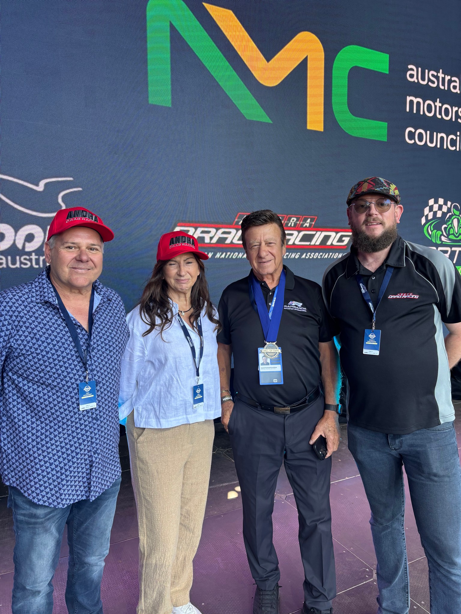 SANTO RAPISARDA INDUCTED INTO AUSTRALIAN MOTORSPORT HALL OF FAME - ANDRA