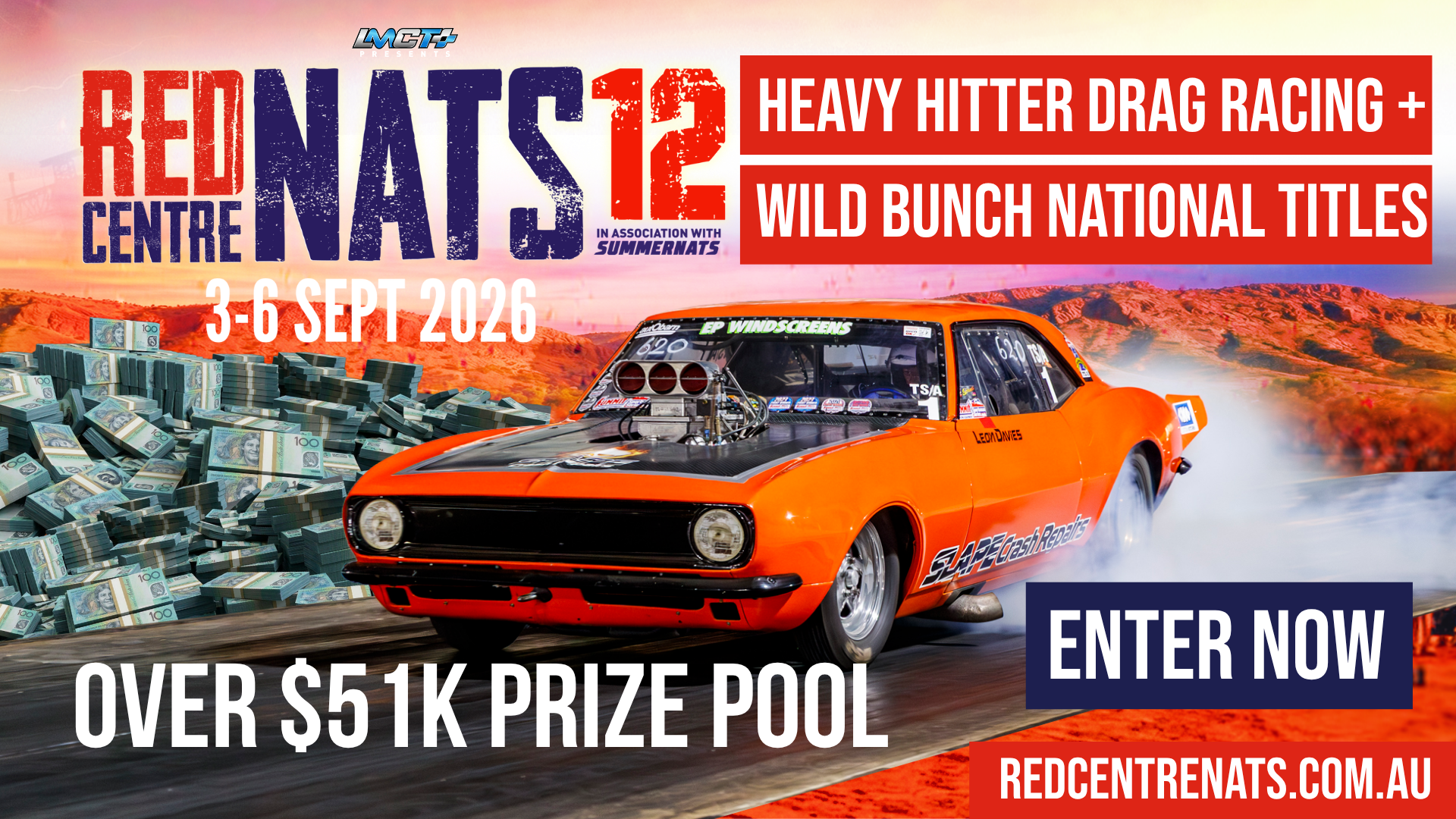 RED CENTRENATS 12 RAISES THE STAKES - ANDRA